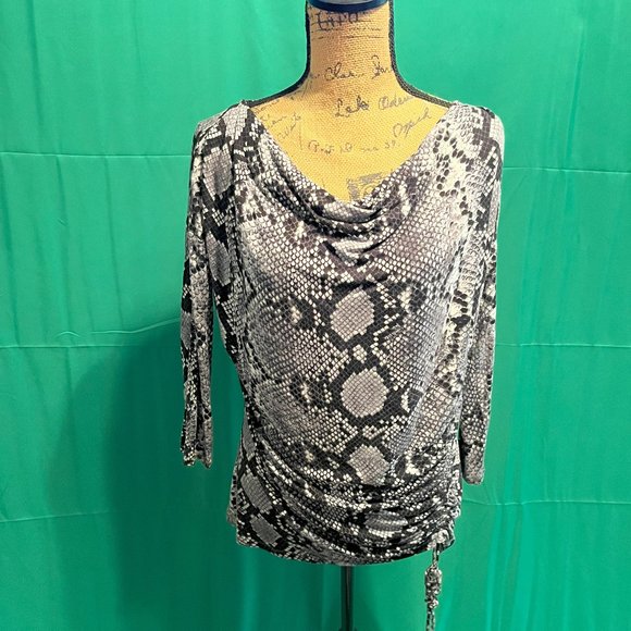 MICHAEL Michael Kors | Tops | Michael Kors Snake Print Top | Poshmark